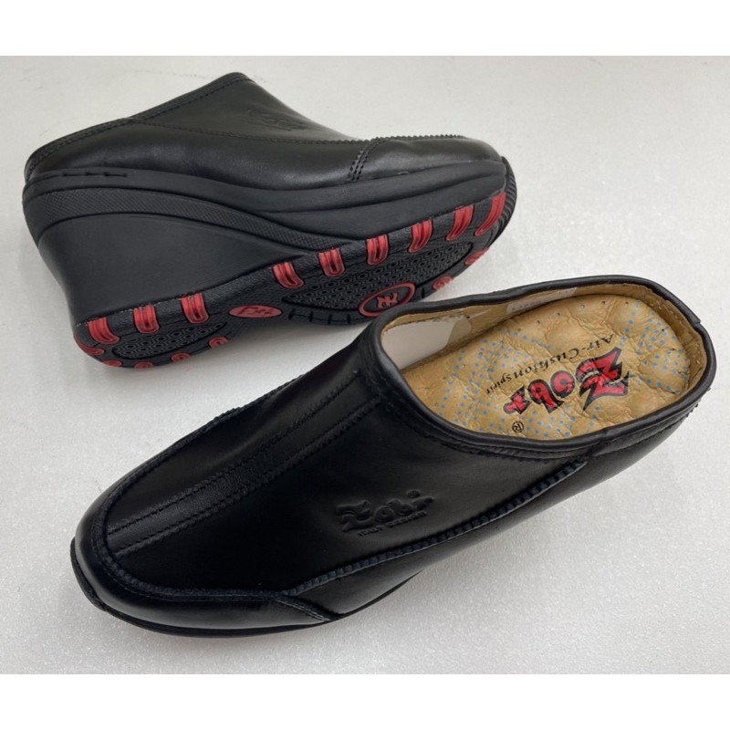 [康美佳鞋城]Zobr路豹88766A真皮手工前包拖鞋 懶人鞋 | 蝦皮購物