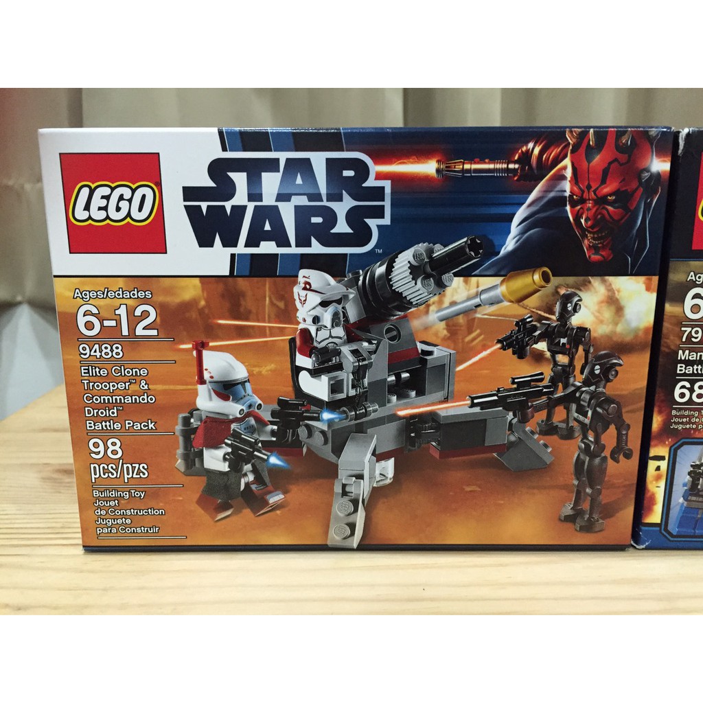 LEGO 樂高絕版 9488 Elite Clone Trooper & Commando Droid 人偶包 | 蝦皮購物