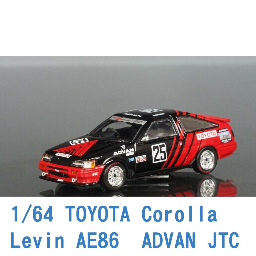 INNO64 1/64 TOYOTA 豐田 AE86 ADVAN JTC IN64-AE86-AD #25 | 蝦皮購物