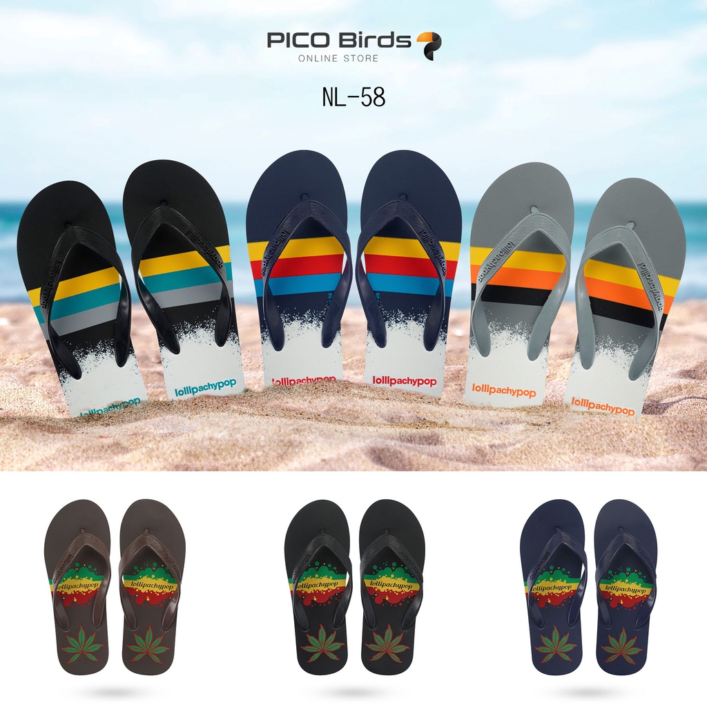【pico bird】男款泰國橡膠人字拖 夾腳拖 沙灘鞋 海灘鞋 泰國 衝浪NL-45 NL-58 | 蝦皮購物