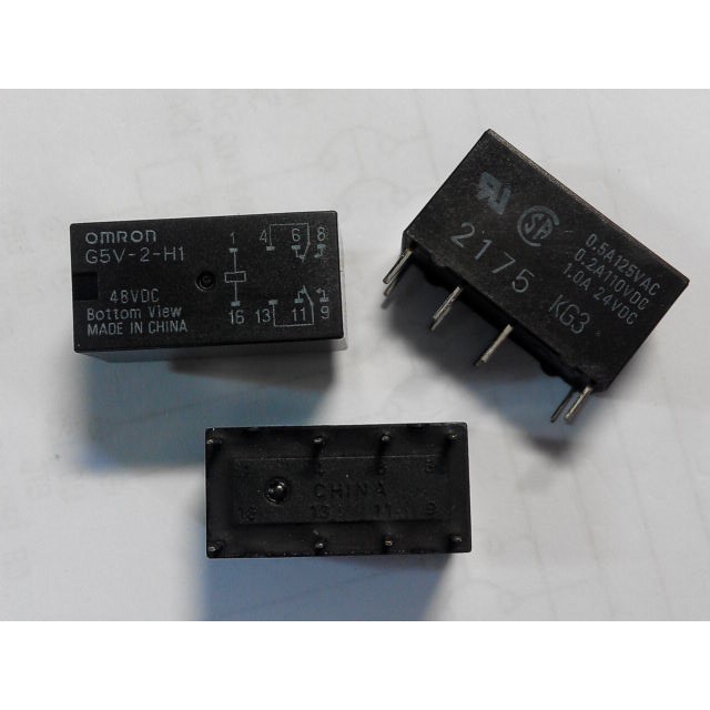 RELAY 繼電器 OMRON G5V-2-H1 8PIN DC48V DPDT | 蝦皮購物