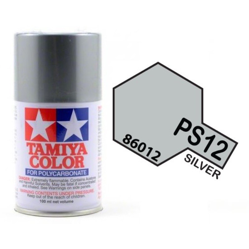 [那間店]TAMIYA 田宮 PS-12 PS12 噴漆 銀色 86012 | 蝦皮購物