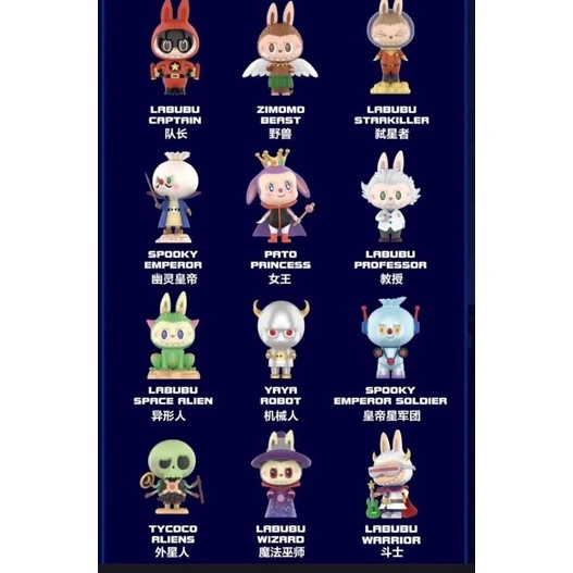 The Monsters Space Adventure 精靈宇宙大冒險 labubu 宇宙 盒玩 現貨 拆檢款 | 蝦皮購物