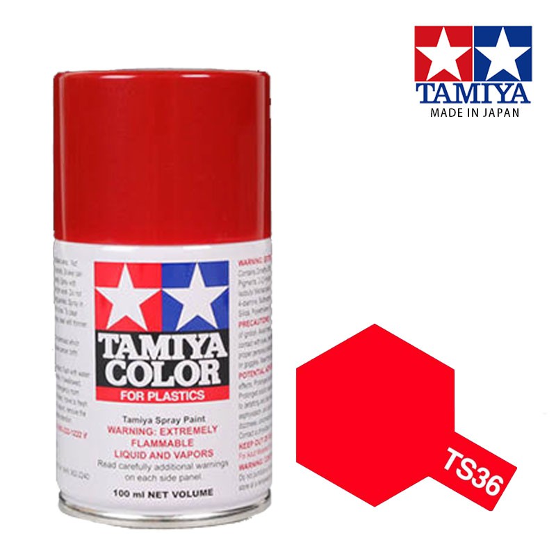 【模神】TAMIYA 田宮 模型 噴漆 噴罐 油性漆 #85036 TS36 TS-36 螢光橘紅 (100ml) | 蝦皮購物