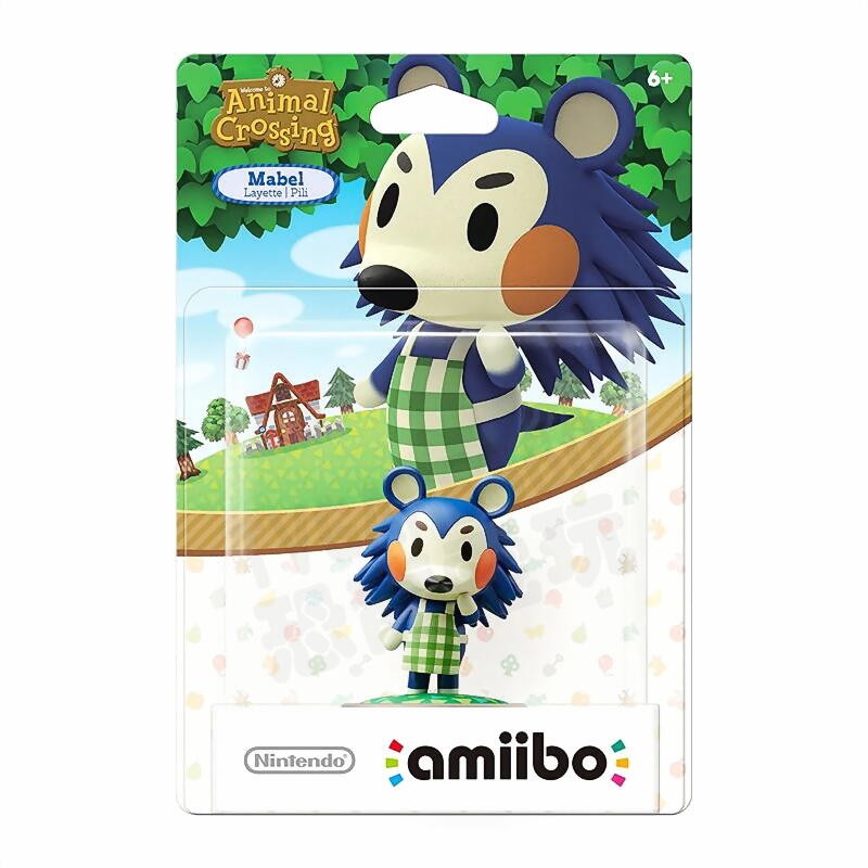 任天堂 AMIIBO NFC SWITCH NS 動物森友會 動物之森 絹兒 娟兒 刺蝟妹妹 MABEL【台中恐龍電玩】 | 蝦皮購物