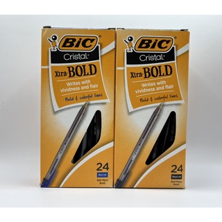 Bic Round Stic M 美國第一經典原子筆 Bic cristal xtra bold/original法國製 | 蝦皮購物