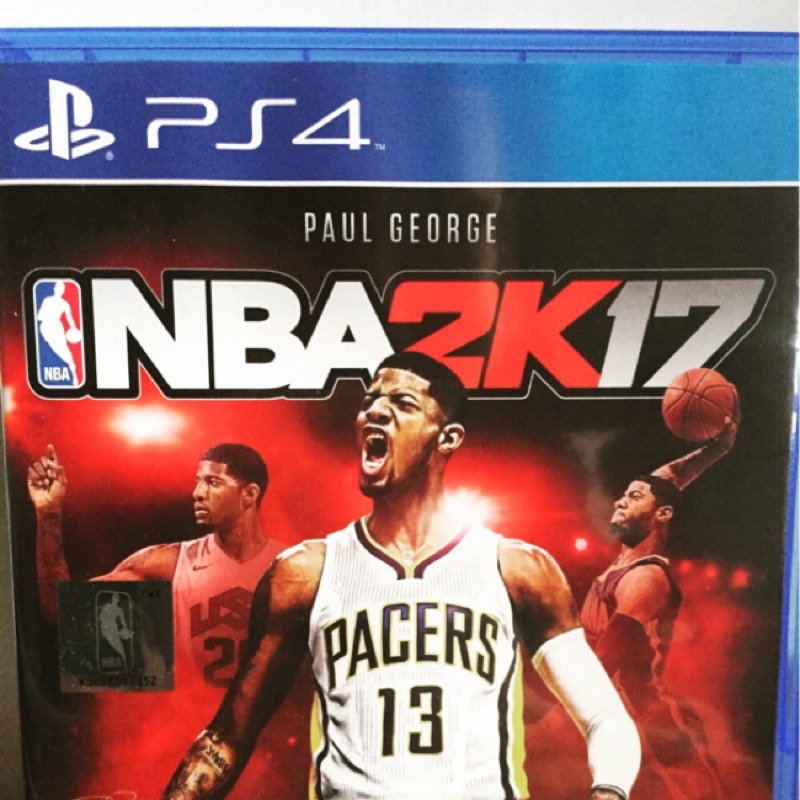 【PS4】NBA2K17 中文版 九成新 | 蝦皮購物