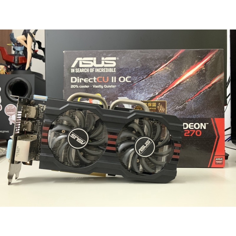 華碩 ASUS R9 270 2G 顯示卡(GTX1050可參考) | 蝦皮購物