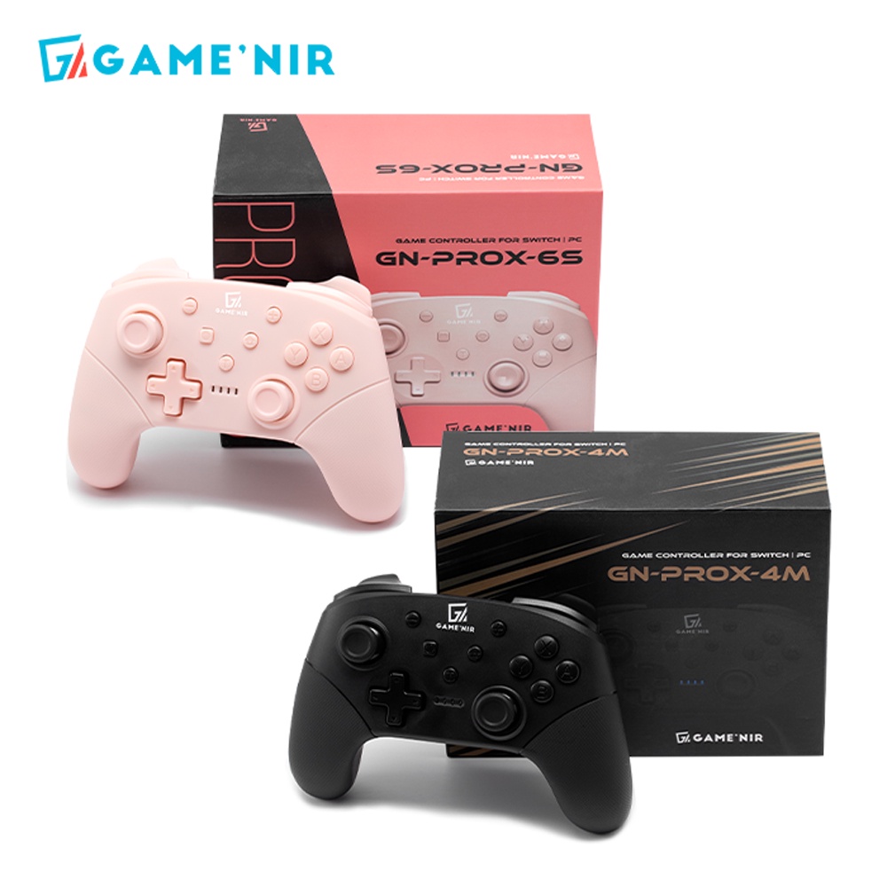 [GAME'NIR]Switch|PC無線手把 ProX-7D 喚醒 STEAM 日本遊戲手把 玫瑰粉 優惠組 | 蝦皮購物