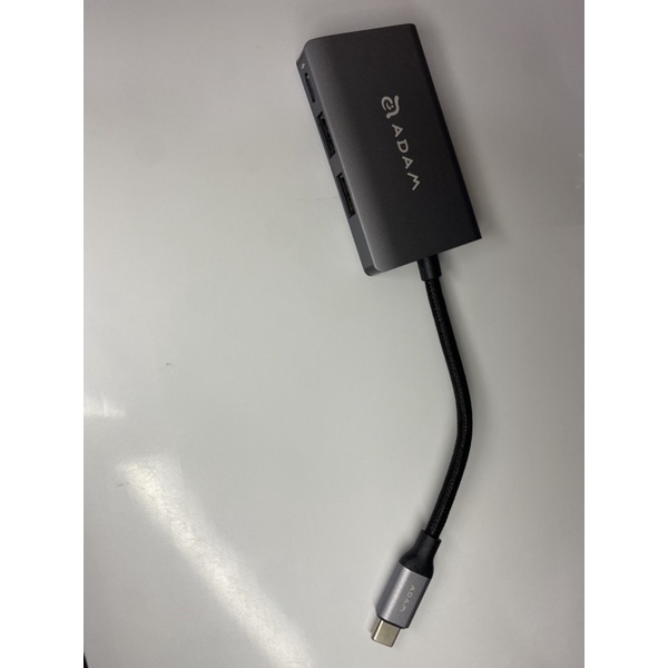 二手【ADAM】Hub 四合一 USB-C HUB集線器 4K顯示(一秒擴充MacBook Pro) | 蝦皮購物