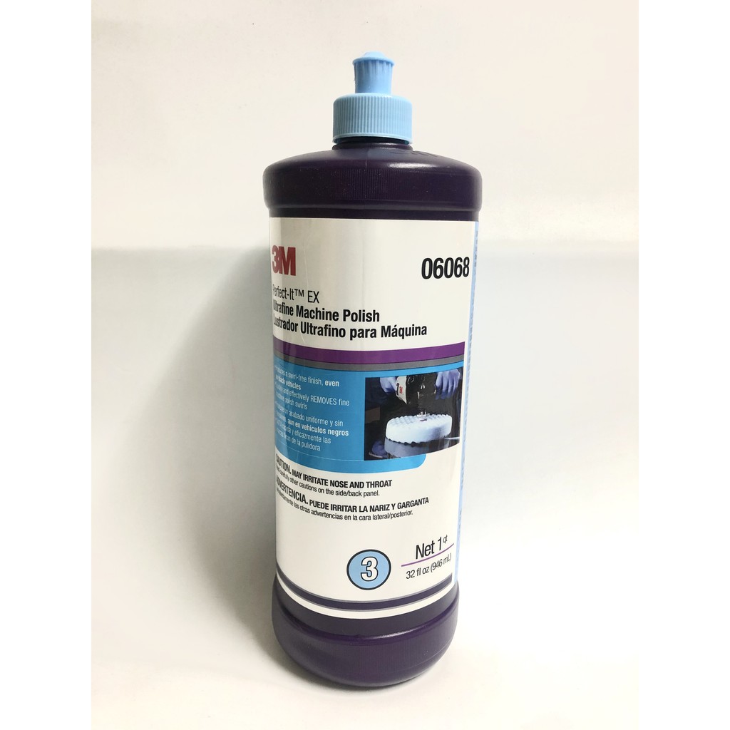 3M 6068 鏡面蠟 拋光除紋蠟 除漆面瑕疵 砂紙痕 漆面垂流 | 蝦皮購物