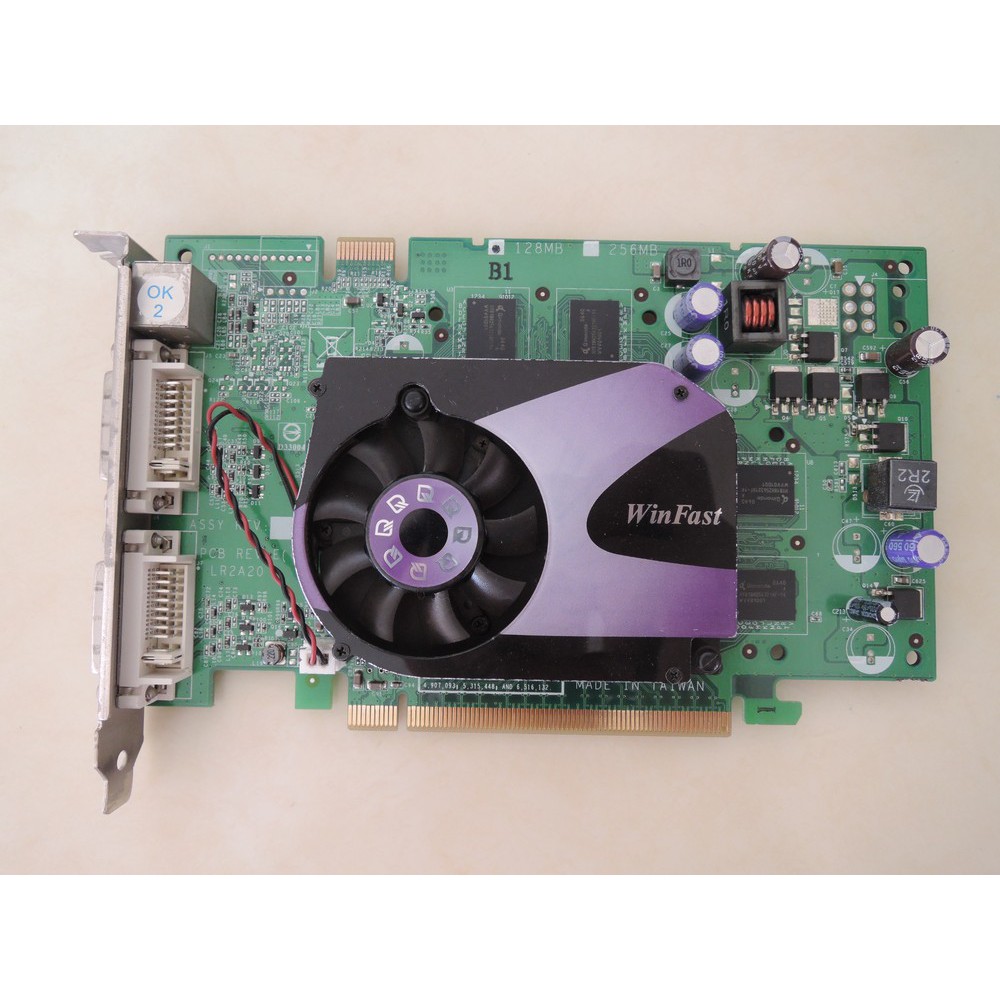 [舊電腦的救星] WinFast 7300GT 128mb 顯示卡 | 蝦皮購物