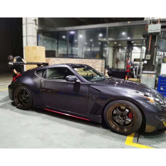 【Mr.car】NISSAN 370Z Z34 Voltex款 碳纖維 雙層 戰鬥尾翼 | 蝦皮購物