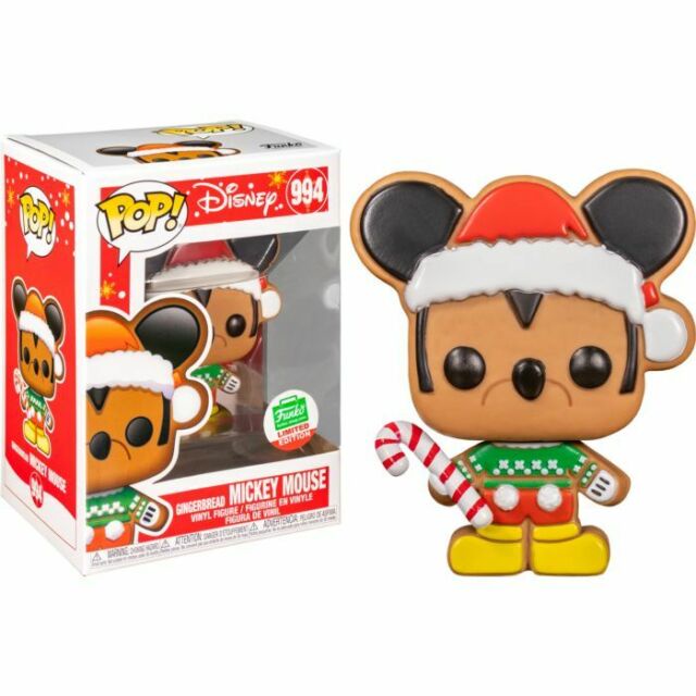 正版現貨 Funko POP 994 米奇 薑餅人 聖誕節 限定版 FS商店限定版 米奇薑餅人 MICKEY 迪士尼 | 蝦皮購物