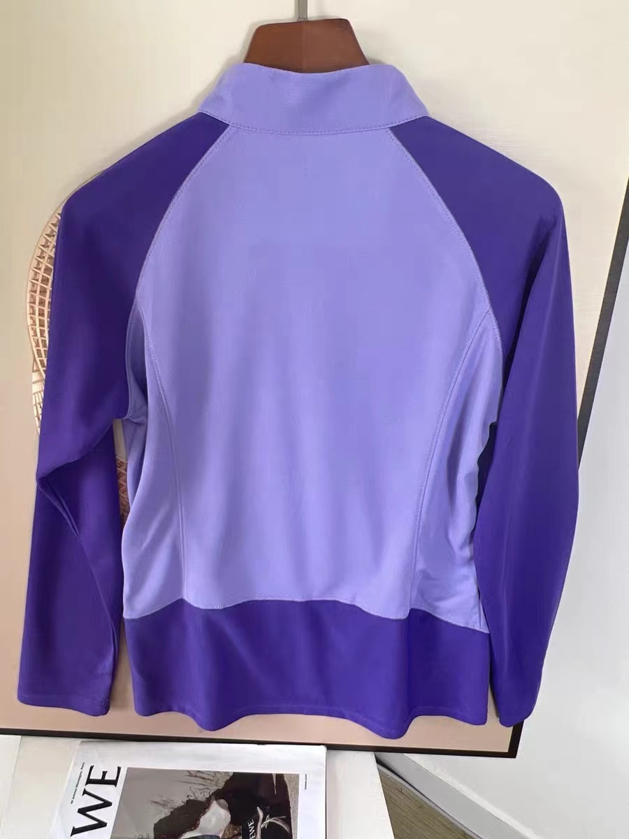 【台灣現貨】女款登山長袖 戶外休閒長袖 排汗衫 登山衣 速乾T恤 透氣排汗立領 運動長袖 防曬衣 運動T恤 爬山防曬上衣 | 蝦皮購物