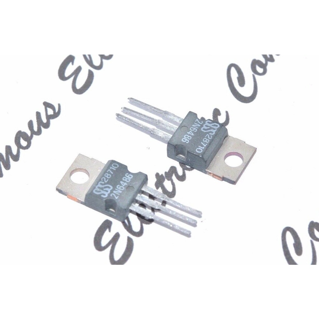 1個 - SGS 2N6486 NPN 75W 40V 15A TO220 電晶體 | 蝦皮購物