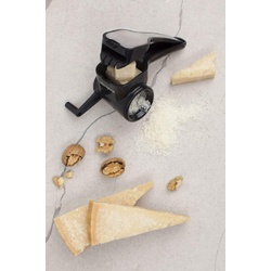 美國 Microplane Rotary Cheese Grater 手動旋轉式 不銹鋼 乳酪研磨器 奶酪 刨刀 刨絲器 | 蝦皮購物