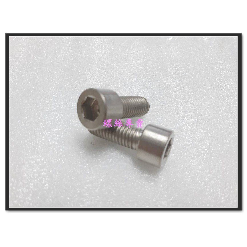 滿百出貨 m10*20 10*25 30 35 鈦內六角螺栓 鈦螺絲 純鈦內六角螺栓 | 蝦皮購物