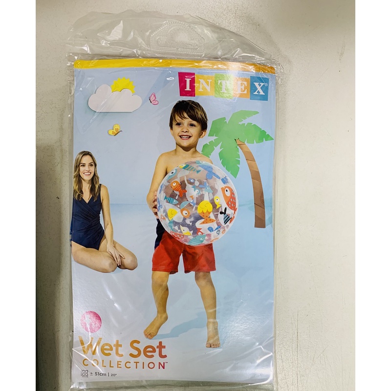 【Fittest】台灣現貨 海灘球 沙灘球 遊戲球 充氣球 手拍球 排球 INTEX 59040 59030 | 蝦皮購物