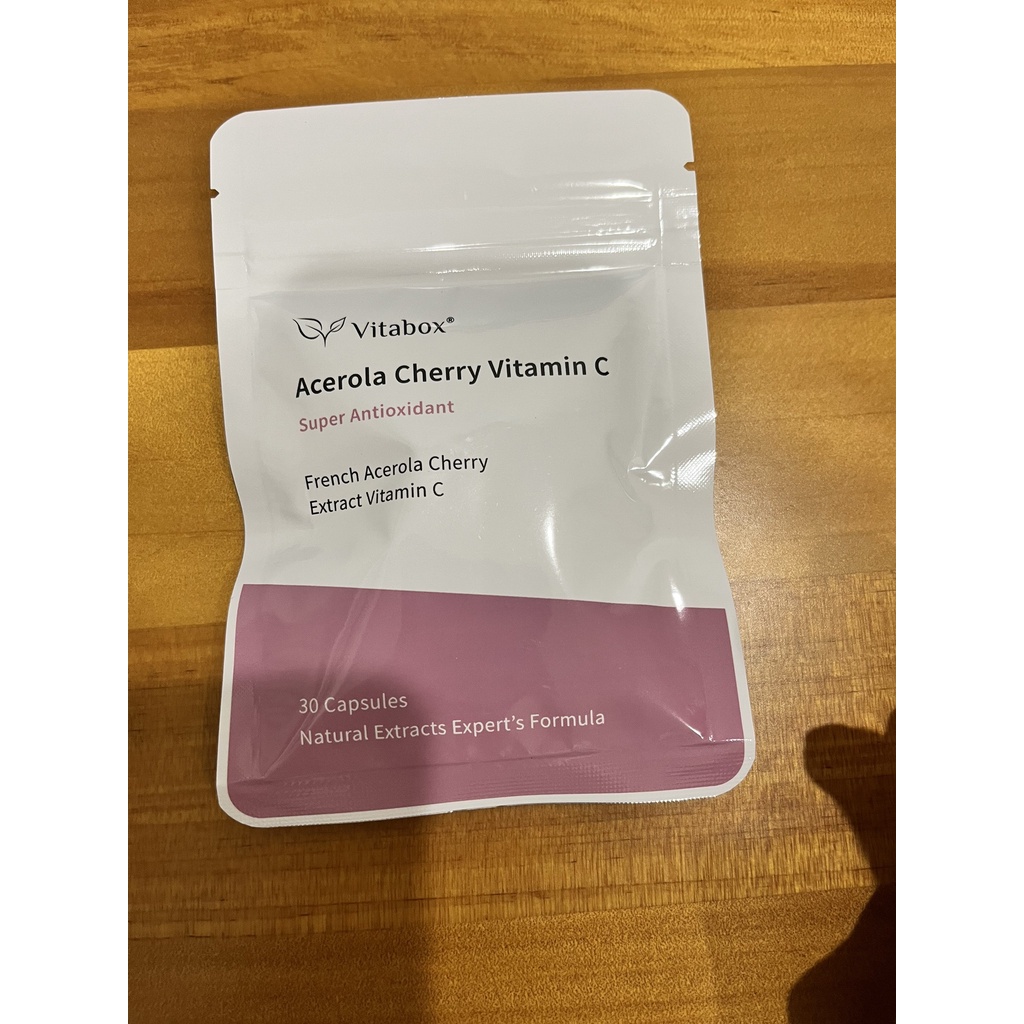 Vitabox 法國西印度櫻桃天然萃取 維他命C | 蝦皮購物