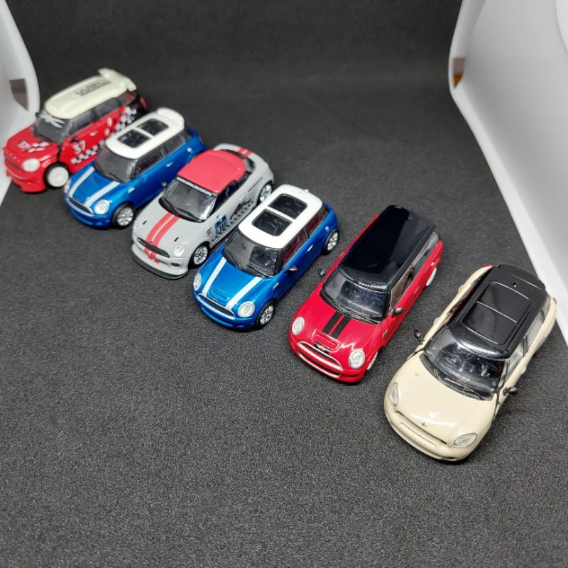 7-11 Mini Cooper 經典合金模型小車 共有六台合售 | 蝦皮購物