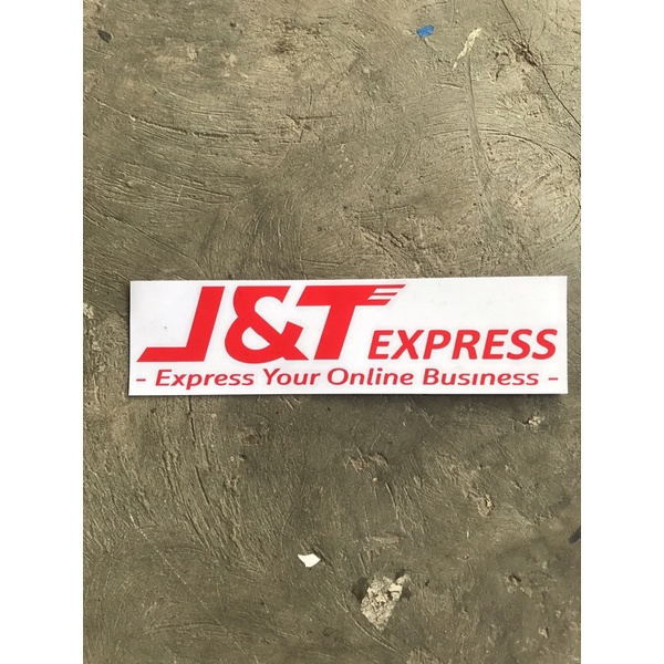 切割貼紙 Jnt J&T Express 快遞貼紙 | 蝦皮購物