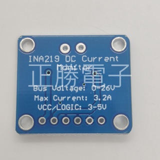 【正勝電子】MCU-219 INA219 I2C IIC 接口零漂移 雙向電流／電源監控感測模組 Arduino 周邊 | 蝦皮購物