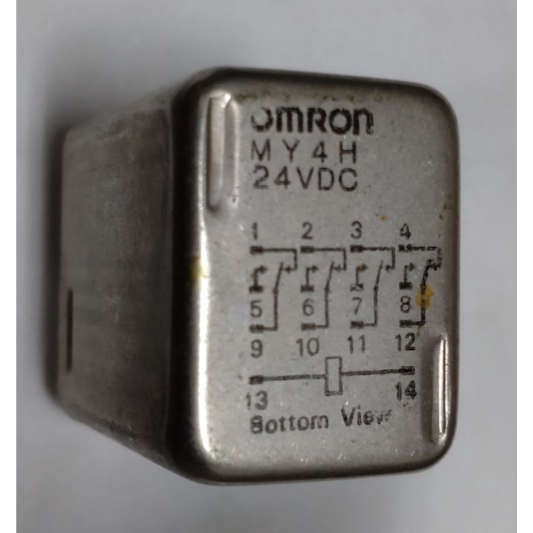 🌞二手現貨保固 歐姆龍OMRON 繼電器 MY4J-24VDC MY4H-24VDC 無指示燈 線圈{DC24V}4極 | 蝦皮購物