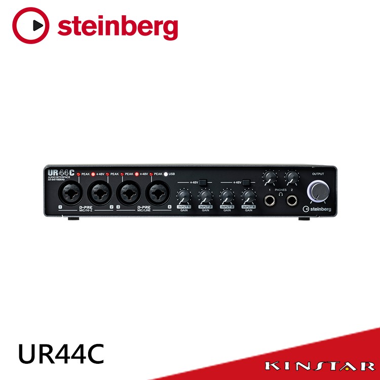 Steinberg UR44C 錄音介面 USB Type-C版本 6 in/6 out【金聲樂器】 | 蝦皮購物