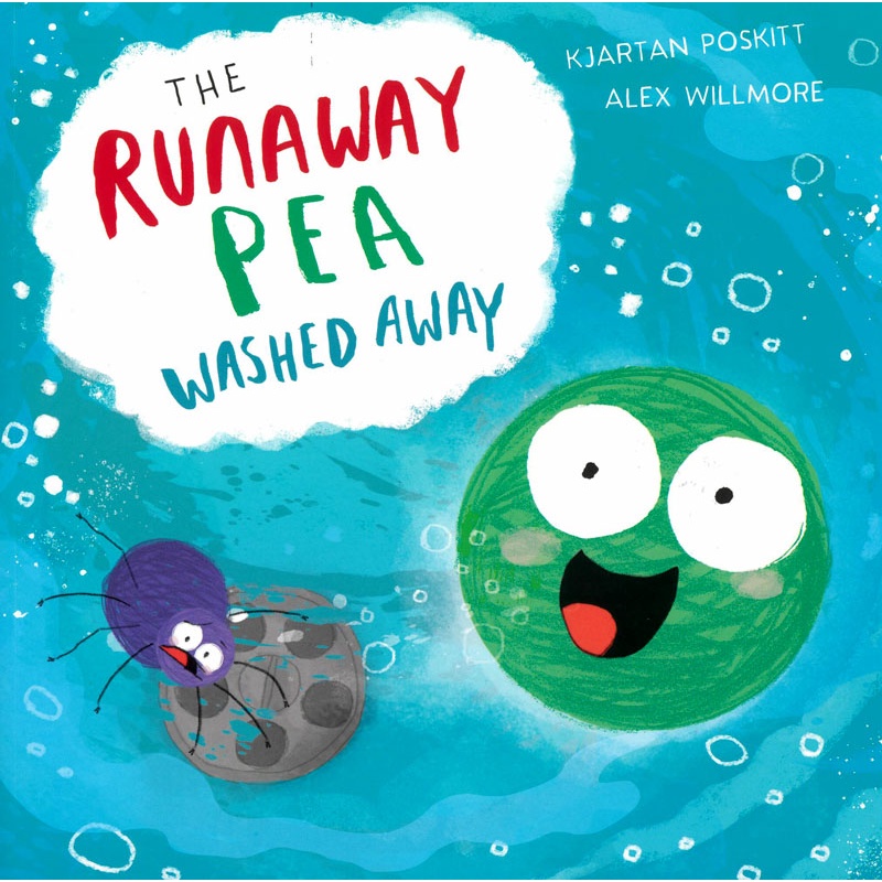 THE RUNAWAY PEA WASHED AWAY｜英文故事繪本 (SDGS主題：良好健康)【麥克兒童外文書店】 | 蝦皮購物
