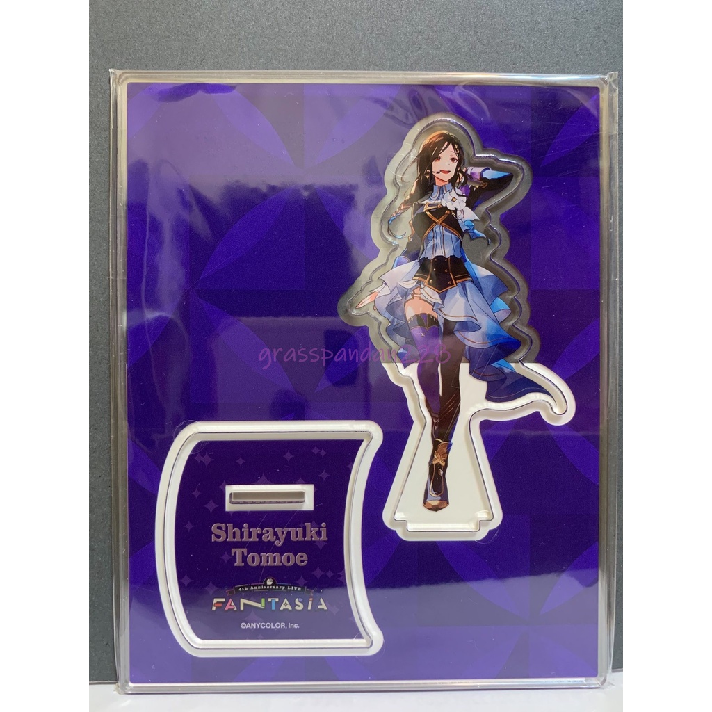 【現貨】にじさんじ彩虹社 4th FANTASIA 壓克力立牌 白雪巴 | 蝦皮購物