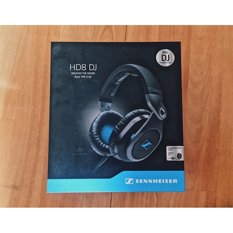 德國聲海 SENNHEISER HD8 DJ 封閉型耳罩式耳機 HD8-DJ | 蝦皮購物