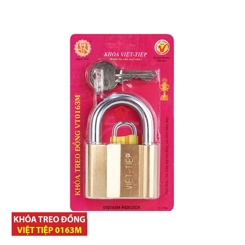 Viet Tiep Premium Lock 大號 85 x 58mm, 銅壓鎖 | 蝦皮購物