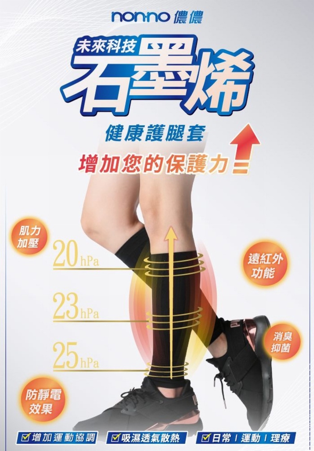 台灣製優質 石墨烯 護腿套一雙＝2入 運動 腿套 護膝 運動護具 腿套 護具 壓縮腿套 不可試穿【 台灣毛巾速配網】 | 蝦皮購物