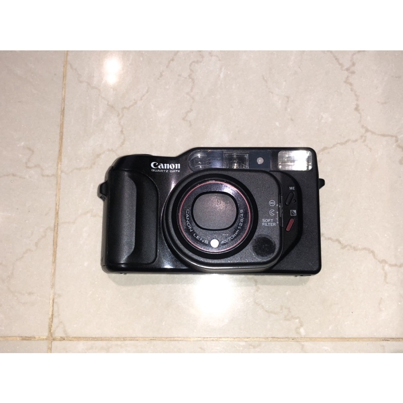 Canon Sure Shot Tele Quartz Date 全自動底片機 40/70mm 雙焦段 自動對焦 | 蝦皮購物