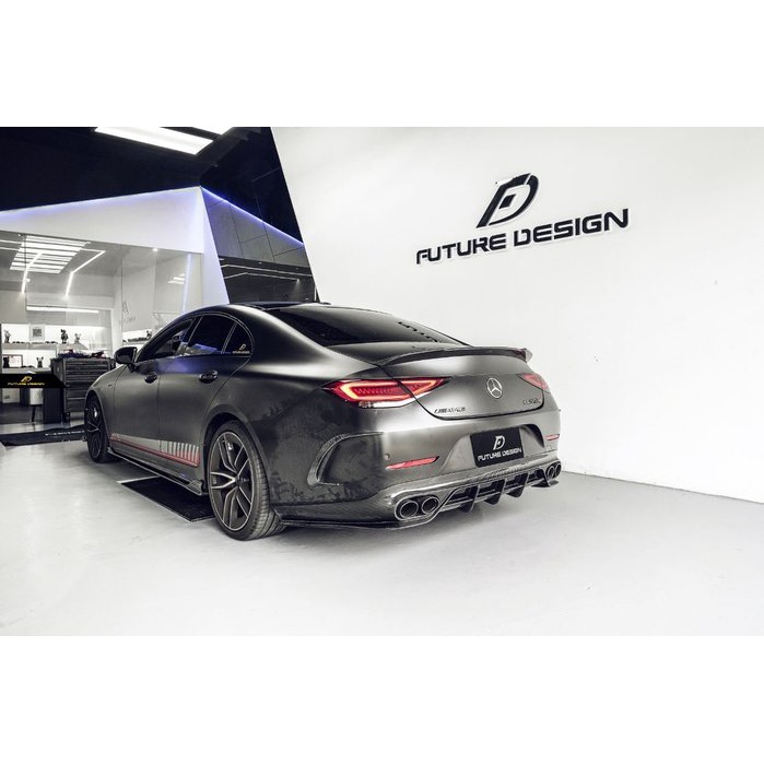 【Future_Design】C257 W257 CLS AMG FD GT-V 碳纖維 卡夢 側裙 定風翼 現貨 | 蝦皮購物