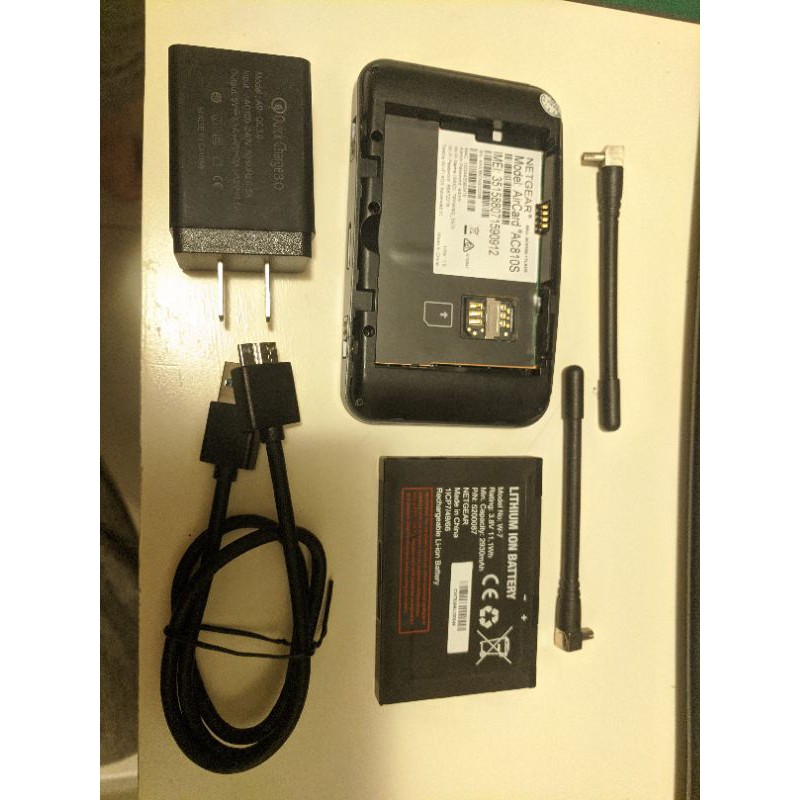 Netgear Aircard AC810s 4G分享器 台灣全頻3CA 可接電源無需電池 | 蝦皮購物