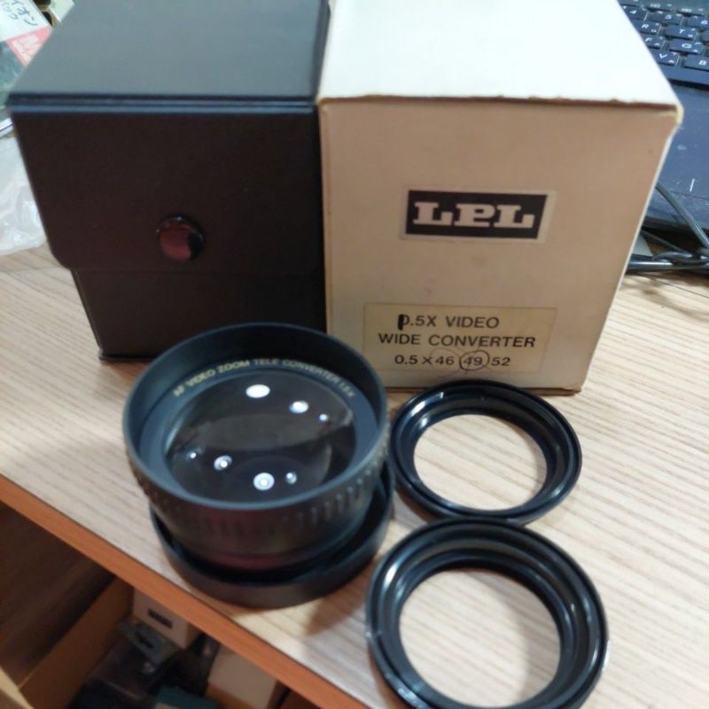LPL 1.5倍 46mm ACETAR AF VIDEO WIDE CONVERTER日本製攝影機廣角鏡頭 | 蝦皮購物