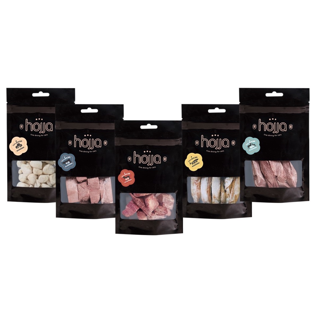 【萬倍富2館】hojja賀家 100%純粹野味 貓咪凍乾零食 雞肉/柳葉魚/干貝/牛肉/鹿肉/羊肉 | 蝦皮購物