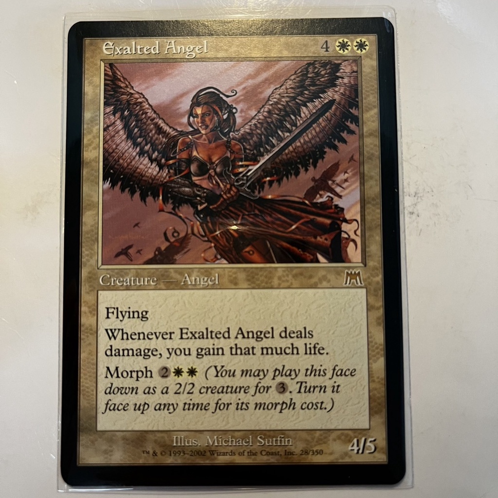 [魔法風雲會] ONS 昂揚天使 Exalted Angel 英文版 | 蝦皮購物