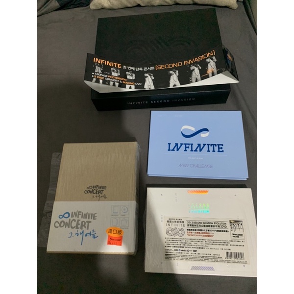 售 INFINITE 二手專輯/演唱會DVD 全帶送三期會員入會禮 | 蝦皮購物