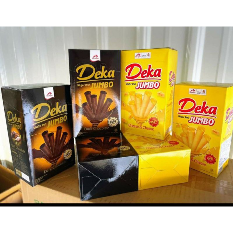 🔥印尼Deka 典藏黑雪茄/熔岩起司黑雪茄 捲心酥320g | 蝦皮購物