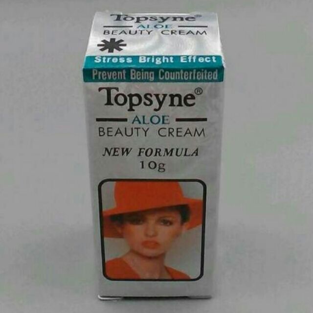 菲律賓 Topsyne aloe Beauty Cream 托仙奴 面霜/1瓶/10g | 蝦皮購物