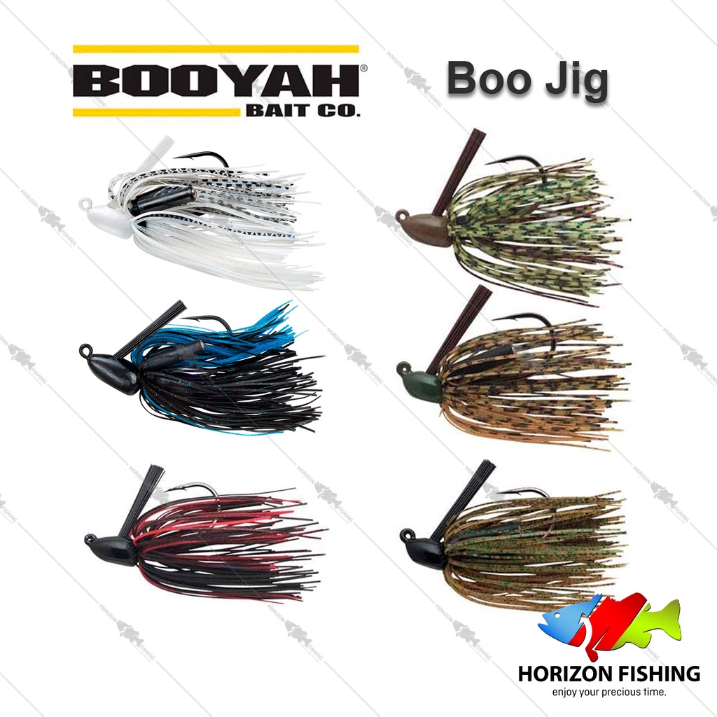 BOOYAH Boo Jig 膠裙汲鉤頭 膠裙鉛頭鉤 蘿蔔傑克 鱸魚硬餌 RBJ Rubber Jig 11g/14g | 蝦皮購物