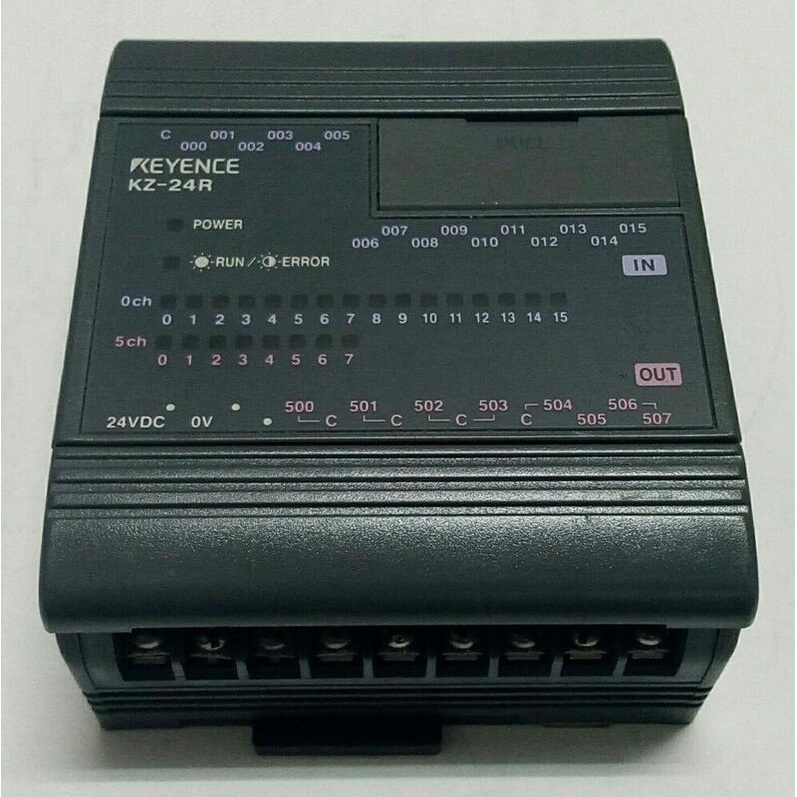 🌞二手現貨保固KEYENCE基恩斯PLC超小型-可程式控制器KZ-24R基本單元DC型 輸入16點 輸出8點繼電器輸出 | 蝦皮購物