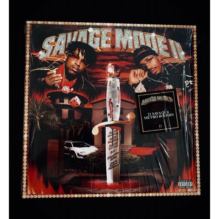 21savage-savage mode ll LP黑膠唱片（全新） | 蝦皮購物