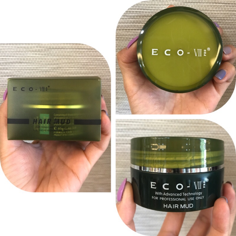專業用髮泥 美國Eco hair mud clay 髮泥 髮蠟 現貨 | 蝦皮購物