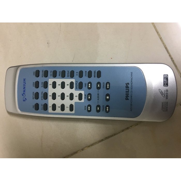 PHILIPS AZ5130 手提 床頭音響 組合音響 擴大機 遙控器 PHILIPS AZ5130專用 | 蝦皮購物