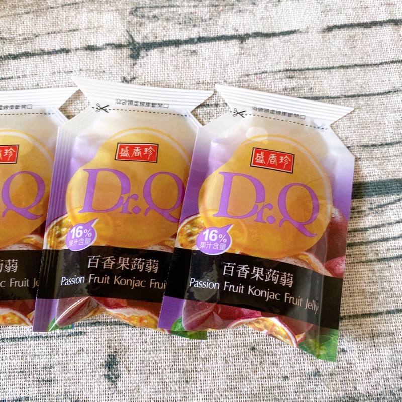 低GI 盛香珍 Dr.Q 芒果 荔枝 葡萄 檸檬鹽 百香果 蒟蒻果凍 265g（一包約14入） | 蝦皮購物