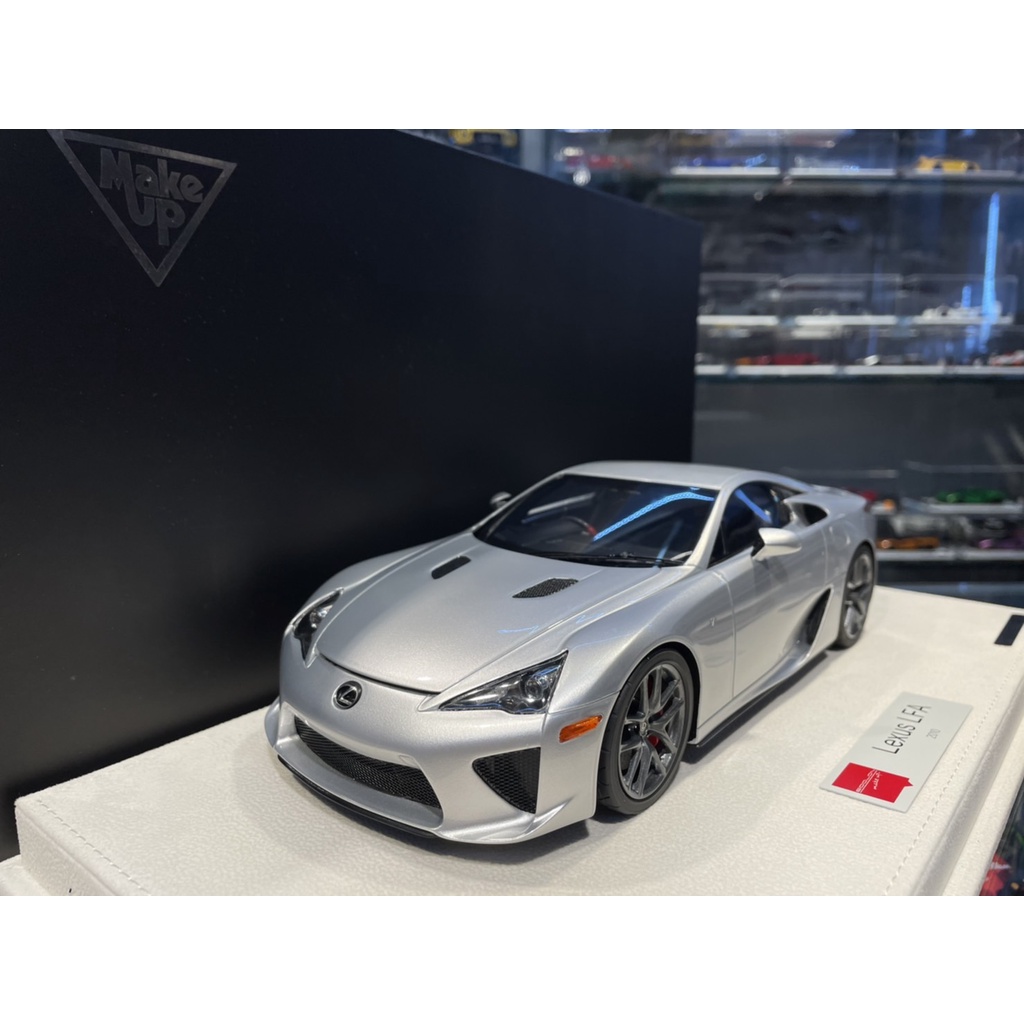 吉華科技@ 1/18 MakeUp EML043C Lexus LFA 2010 Silver | 蝦皮購物